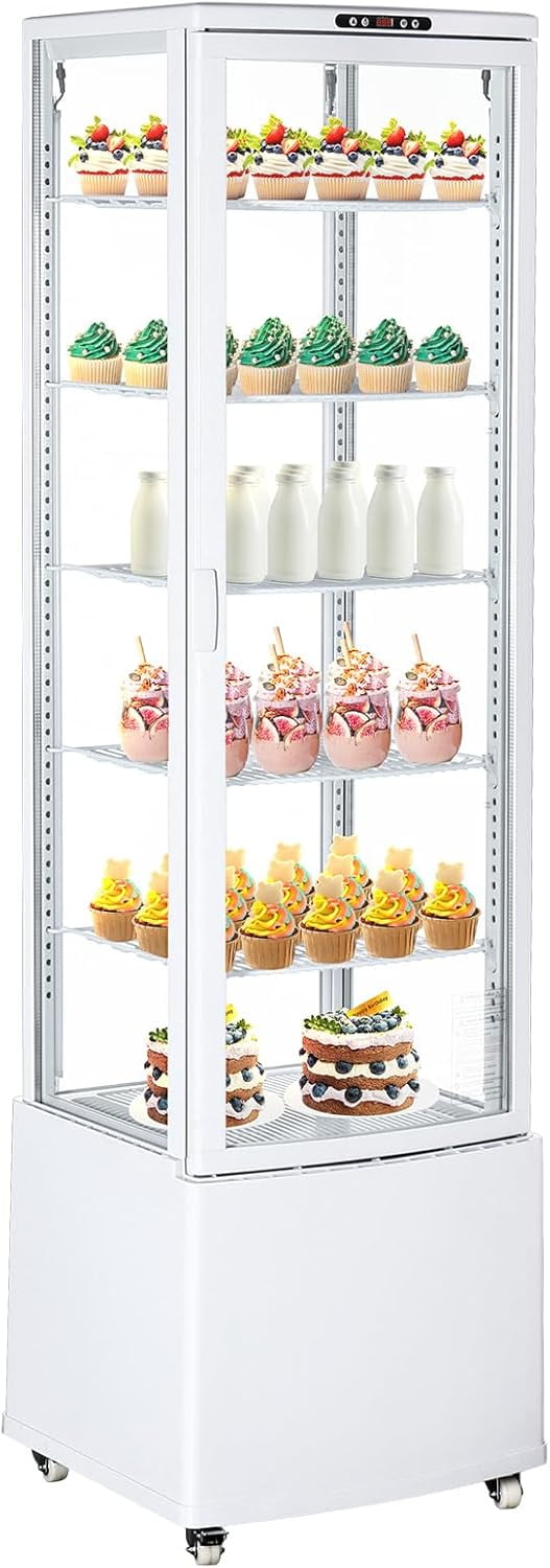 Commercial Refrigerator Display, 235L/8.3 Cu. Ft Display Refrigerator ...