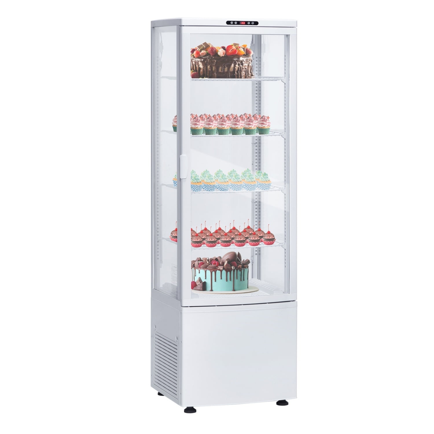 Commercial Refrigerator Display Fridge, 8.4 Cu. FT Cake Fridge ...