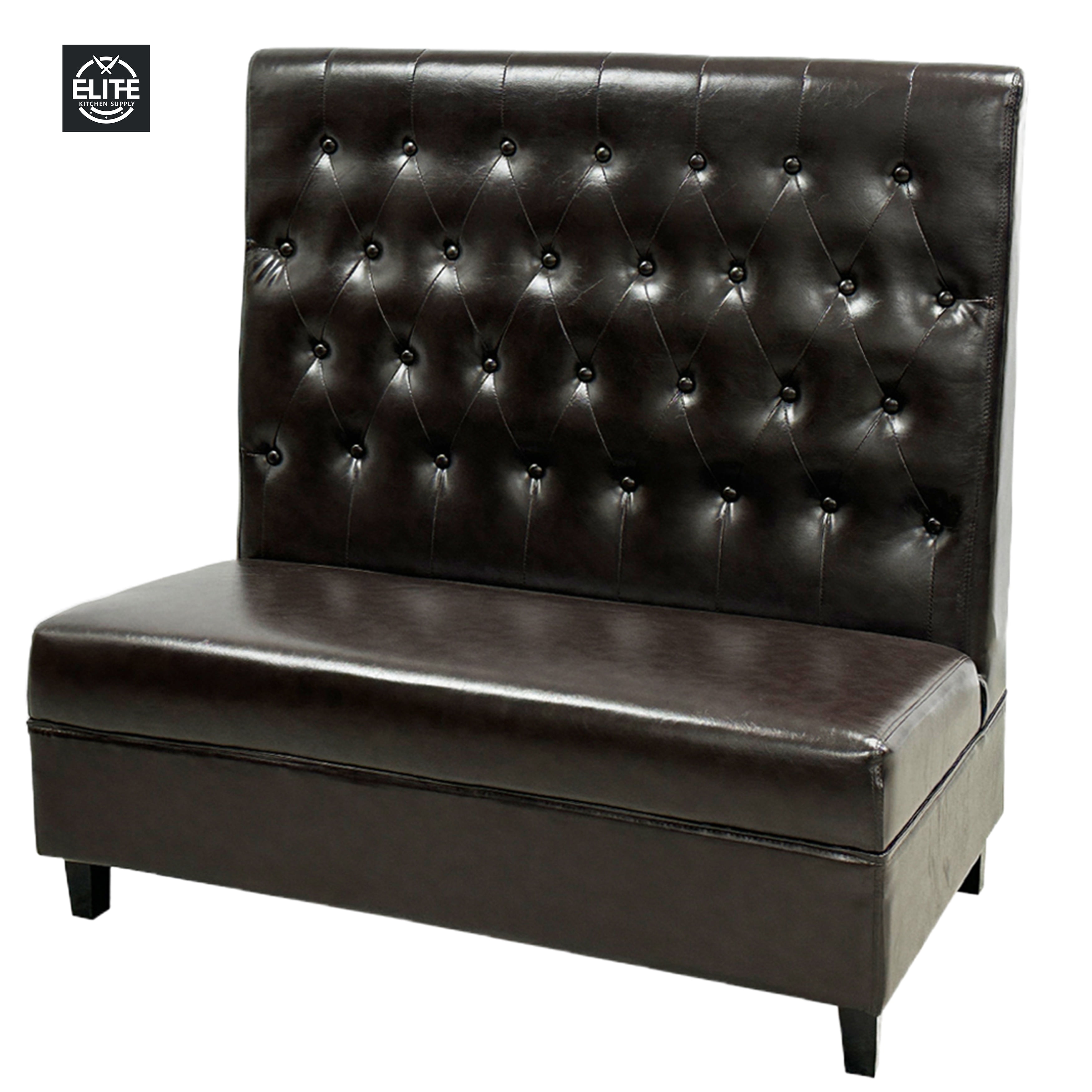 Leather booth seating store
