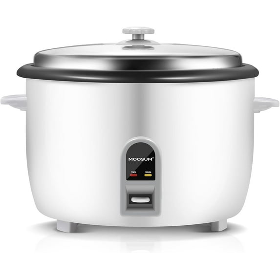 Commercial Rice Cooker, Large Capacity 30-Cup (UnCooked), 60-Cup ...