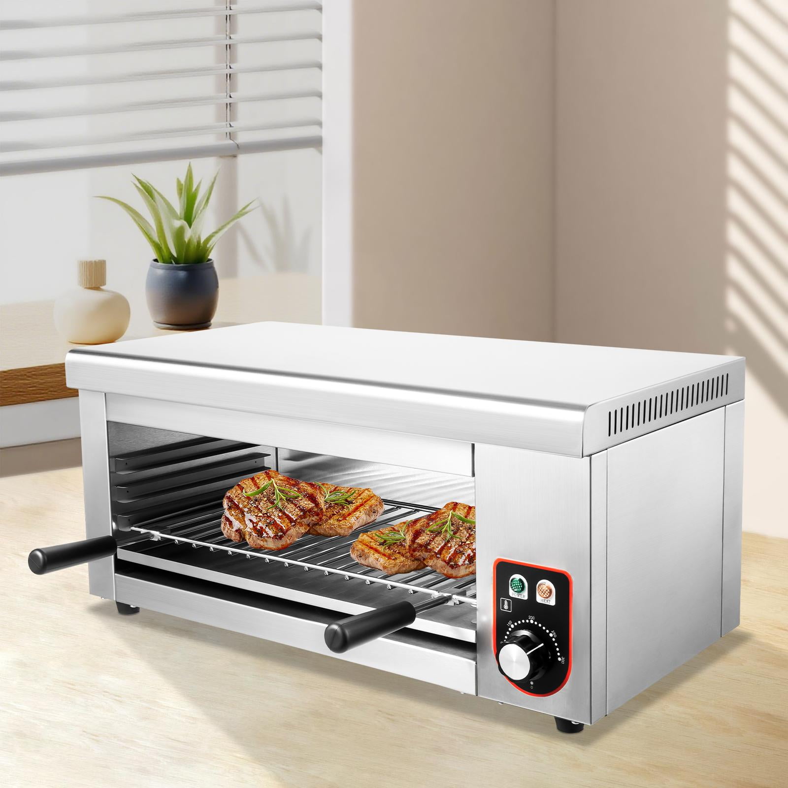Commercial Salamander Broiler 1500W Electric Cheese Melter Toaster ...
