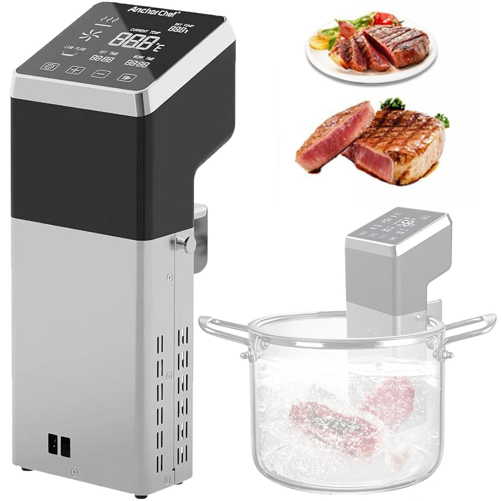 Commercial Sous Vide Machine For Restaurant, 1600W Sous Vide Cooker ...