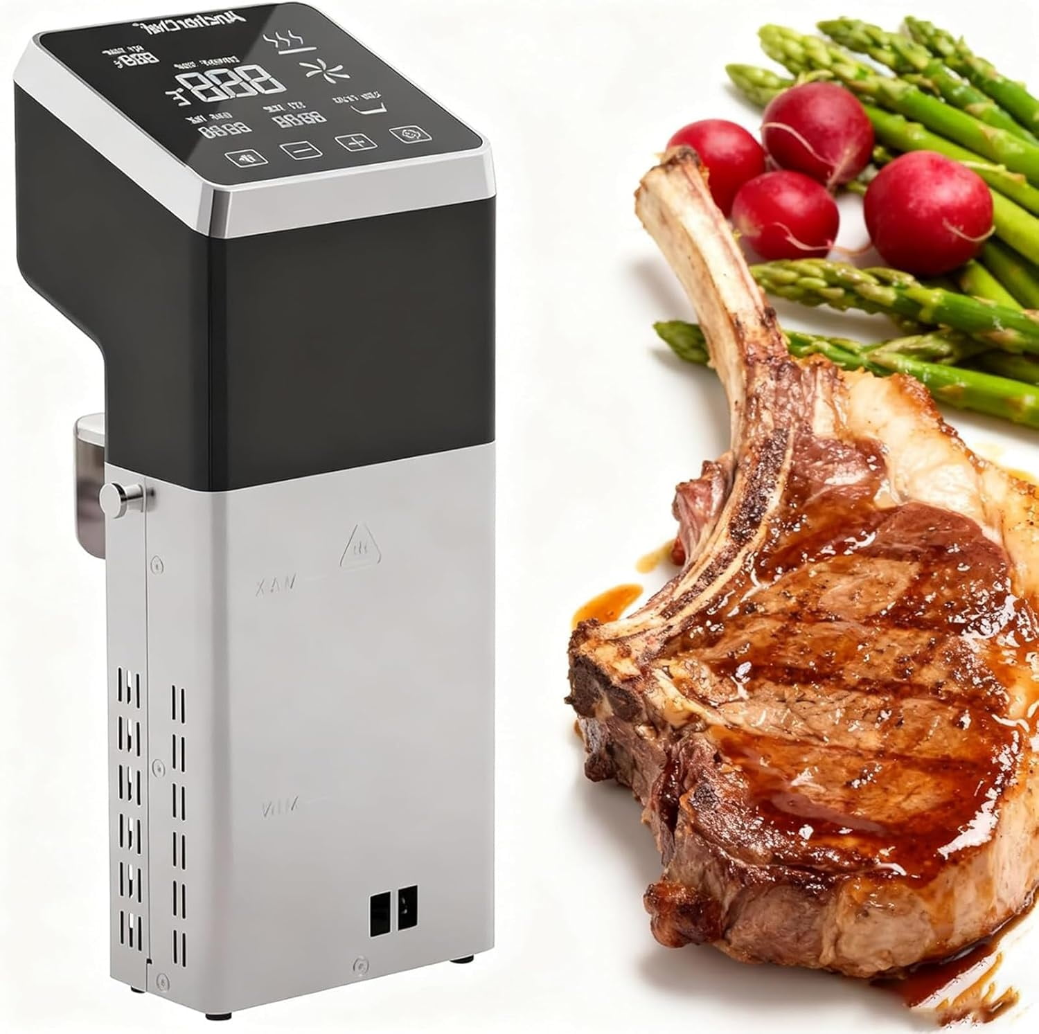 Commercial Sous Vide Precision Cooker 1600W, Fast-Heating Immersion ...