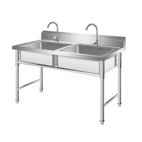Wilprep Stainless Steel Sink, Commercial Kitchen Workstation, Utility ...