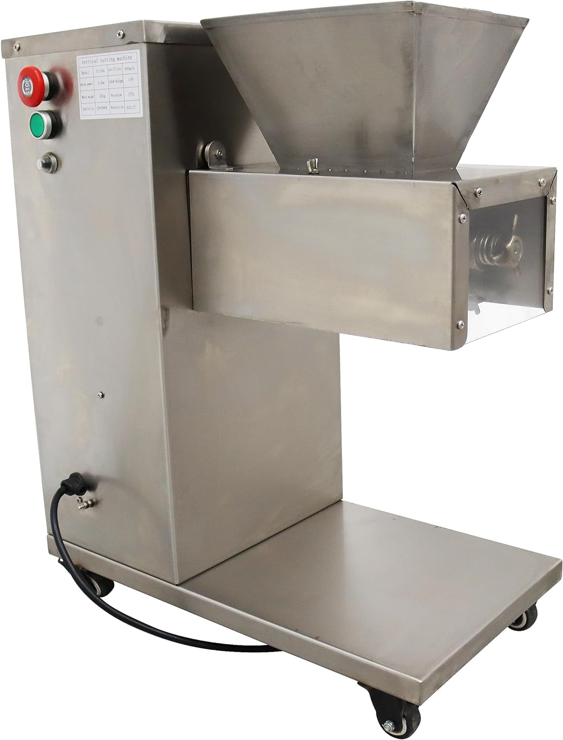 Commercial Steak Pork Slicer Meat Cutting Machine with 6mm Blade 400KG ...