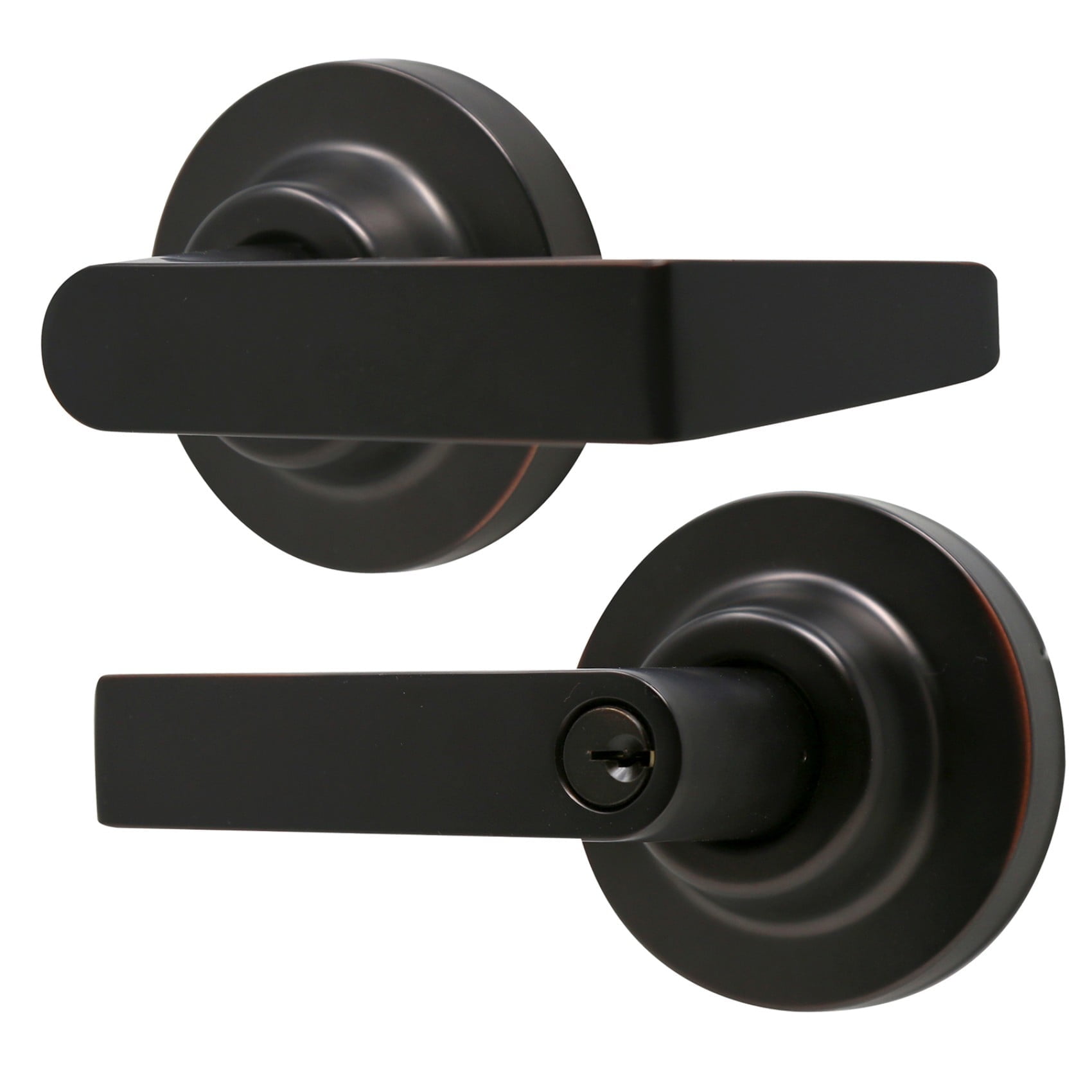 Commercial Storeroom Door Lever Lock, Grade 1 Cylindrical Lever Lock ...