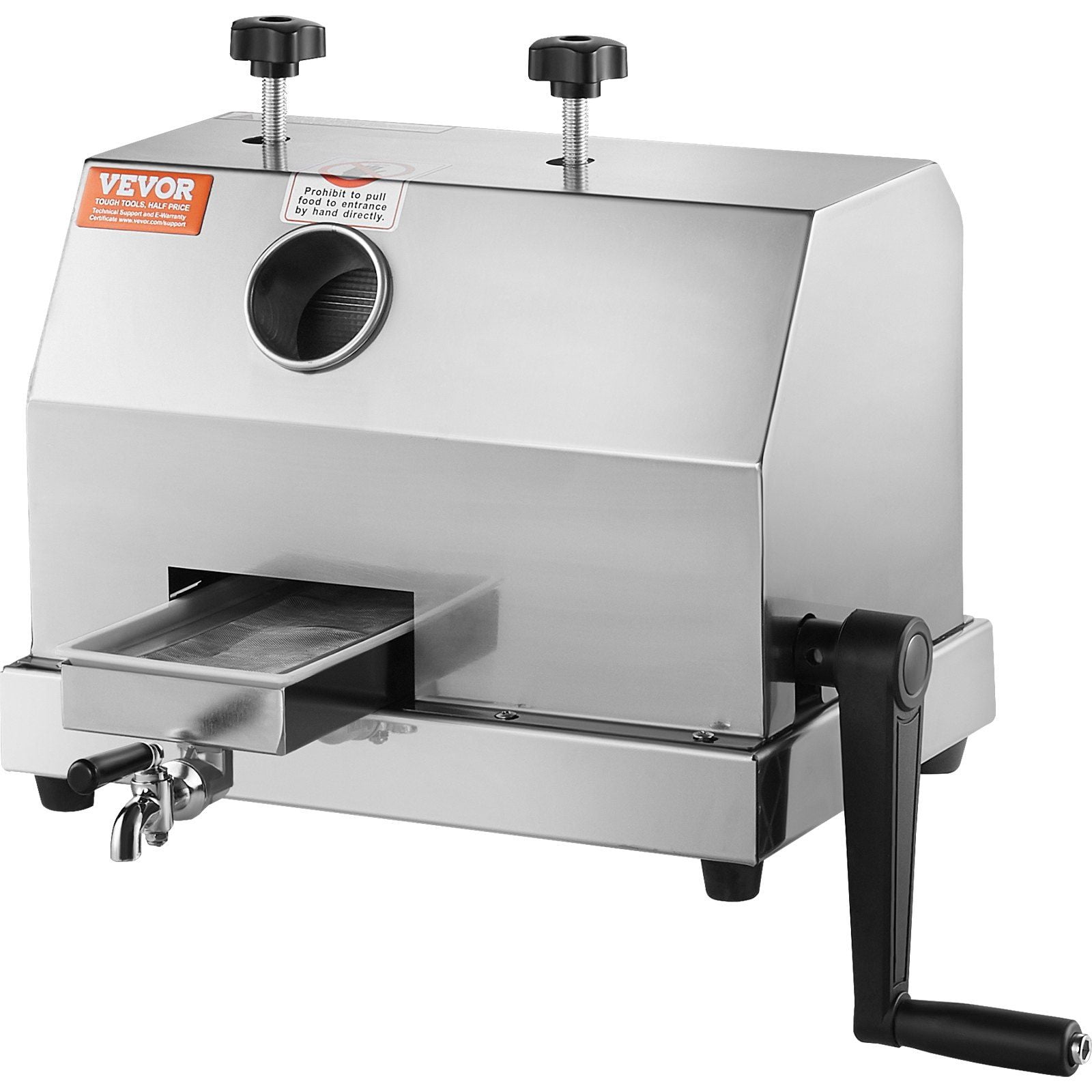 Commercial Sugar Cane Juicer, 110LBS/H High Output Sugarcane Juicer ...