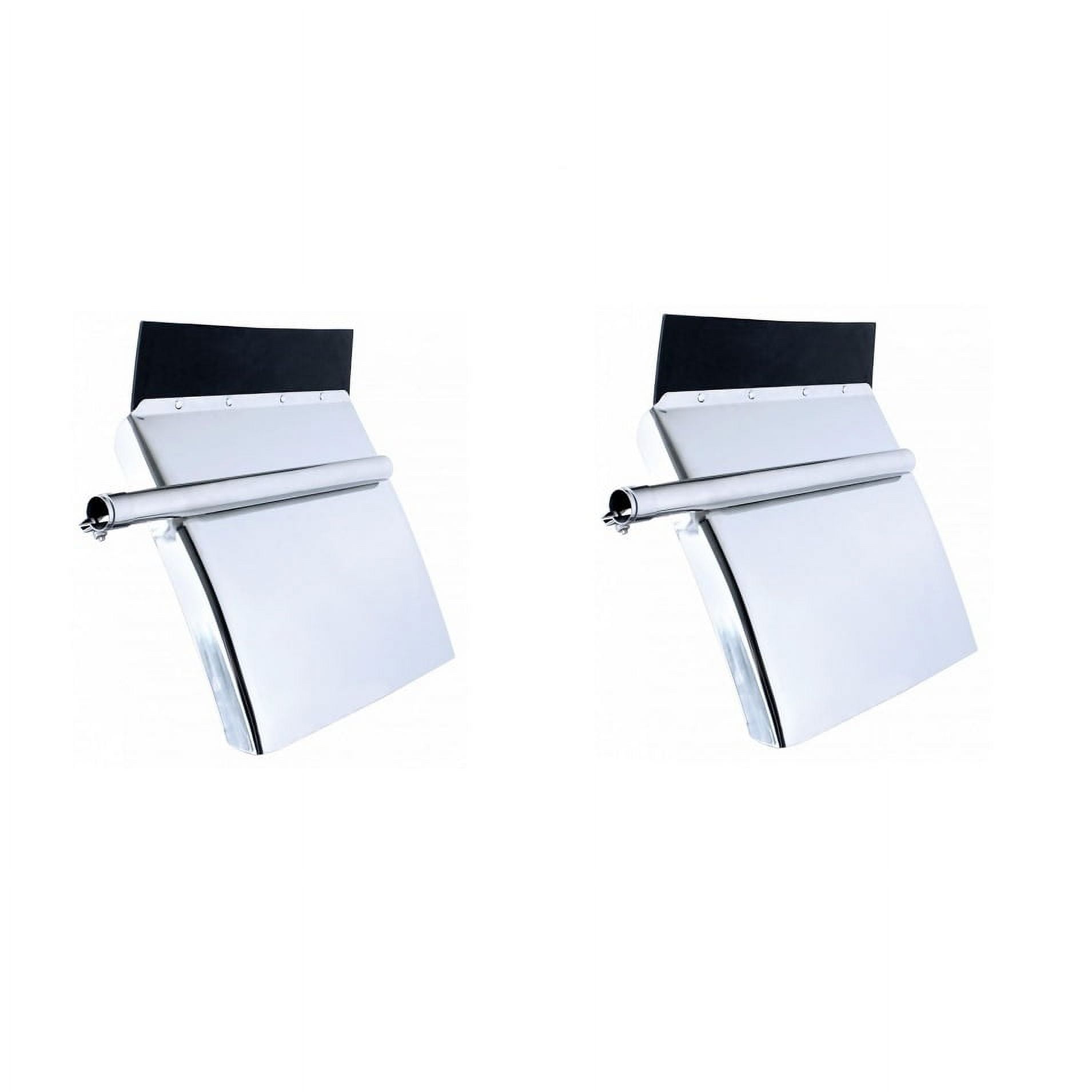 Commercial Truck Stainless Steel Quarter Fender Set (24x24) - Walmart.com