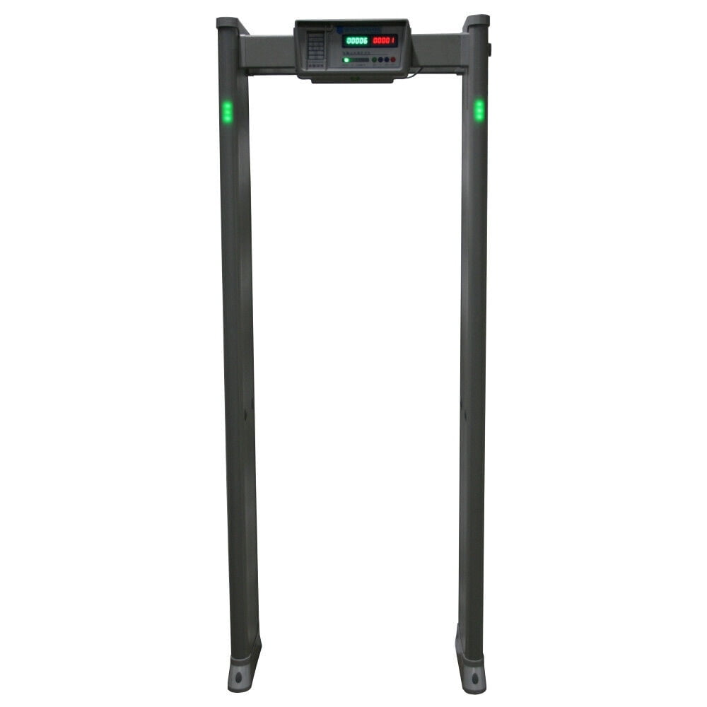 Walmart Commercial Security Metal Detector, 6-Zone Body Scanner for ...