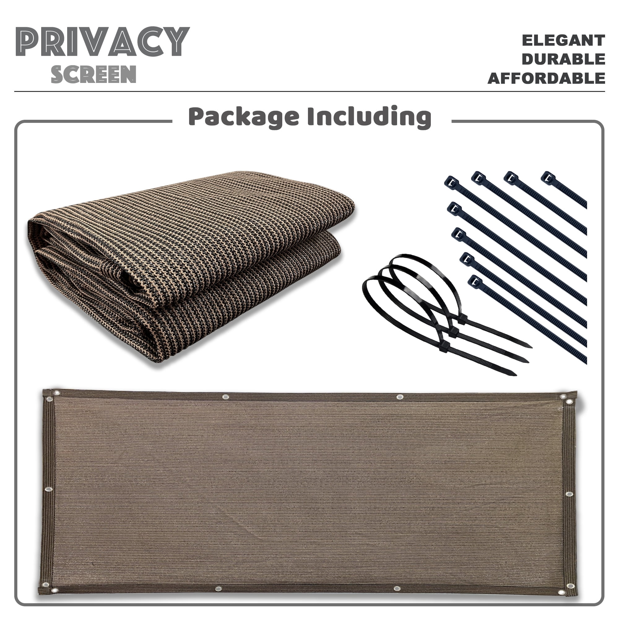 Commercial Windscreen Privacy Fence Screen Shade Cover Balcony Railing ...