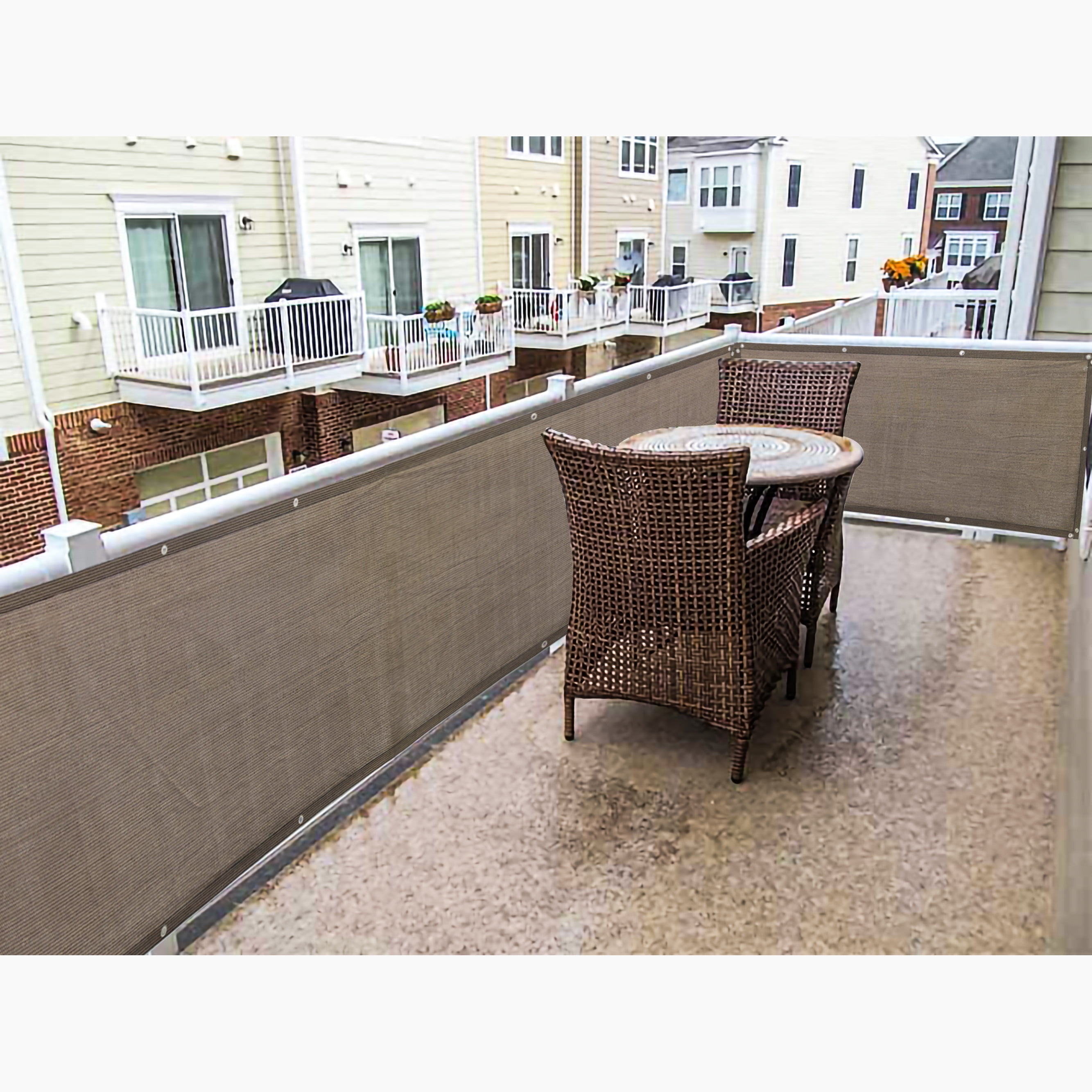 ALION Commercial Windscreen Privacy Fence Screen Shade Cover Balcony ...