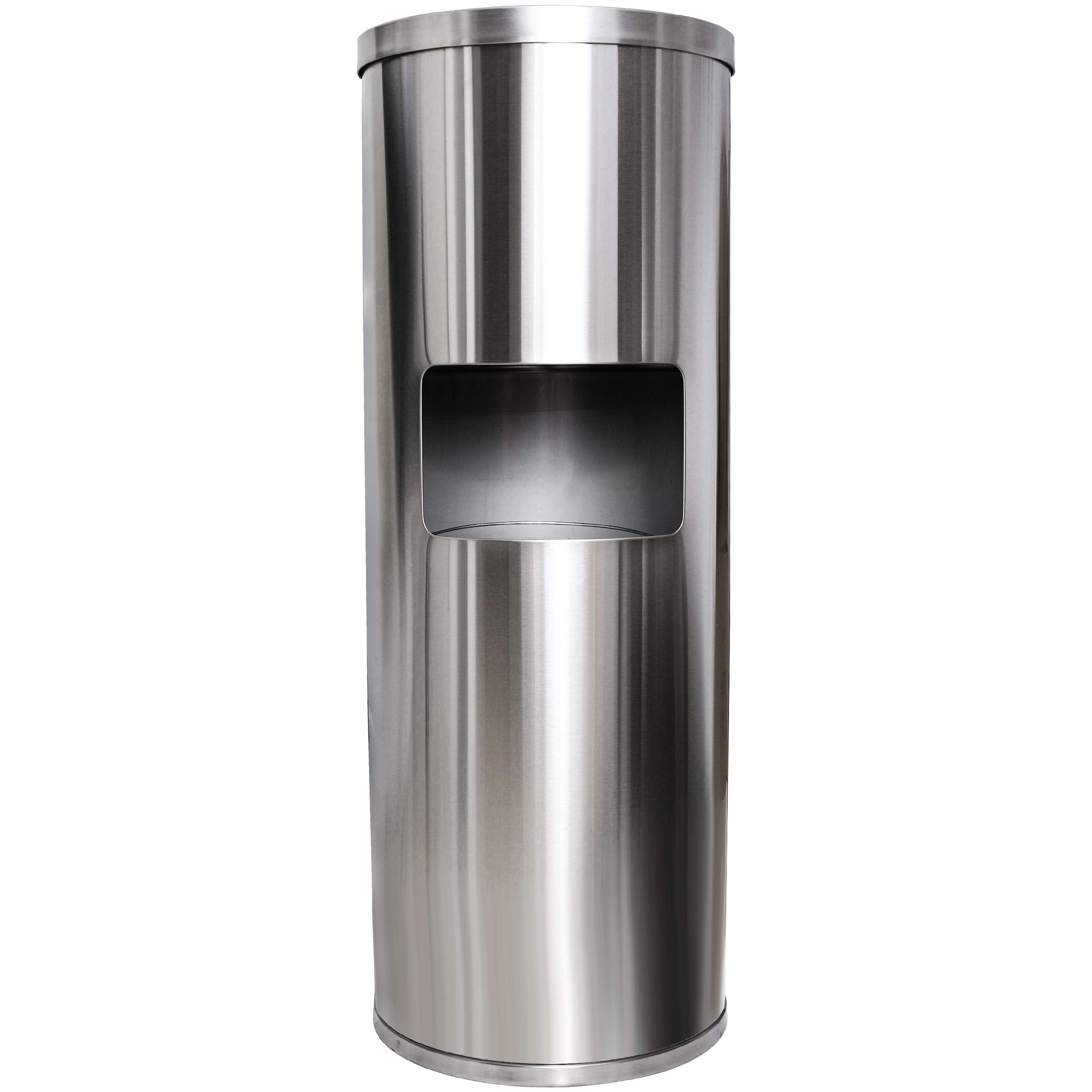 Commercial Wipe Dispenser with 7-Gallon Trash Can, Compatible with ...