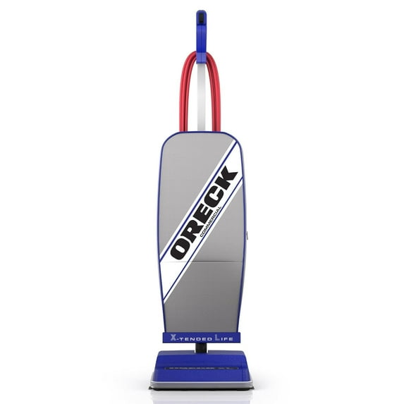 Commercial XL Vacuum Cleaner, Bagged Upright Vac for Carpets and Hard ...