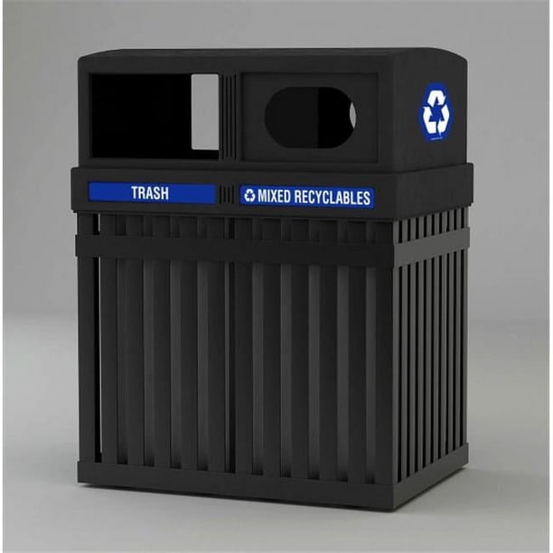 Commercial Zone ArchTec Series Parkview 2 Double Steel Recycling and ...