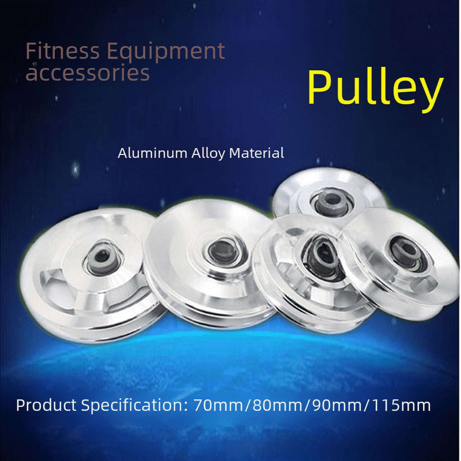 Commercial strength fitness equipment 70/80/90/115 aluminum pulley ...