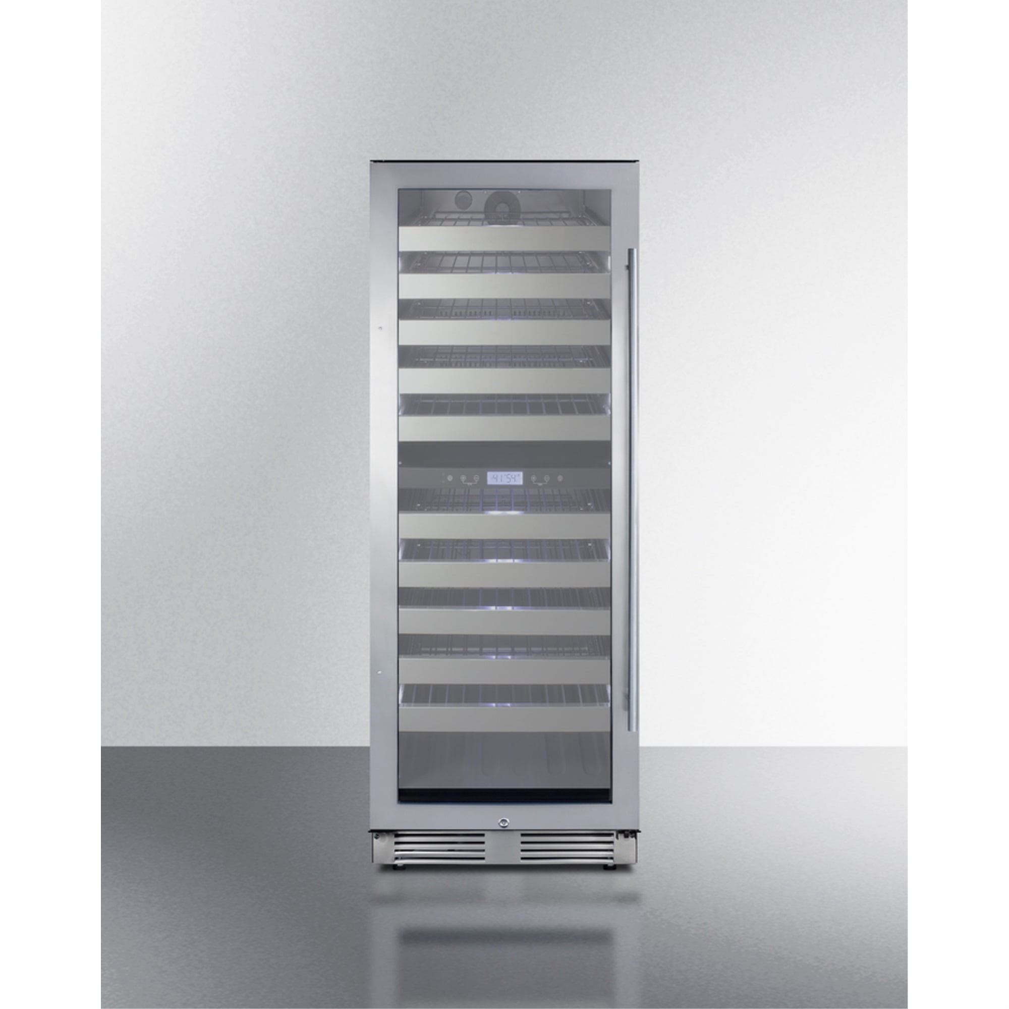 Commercially approved dual zone wine cellar for built-in or ...