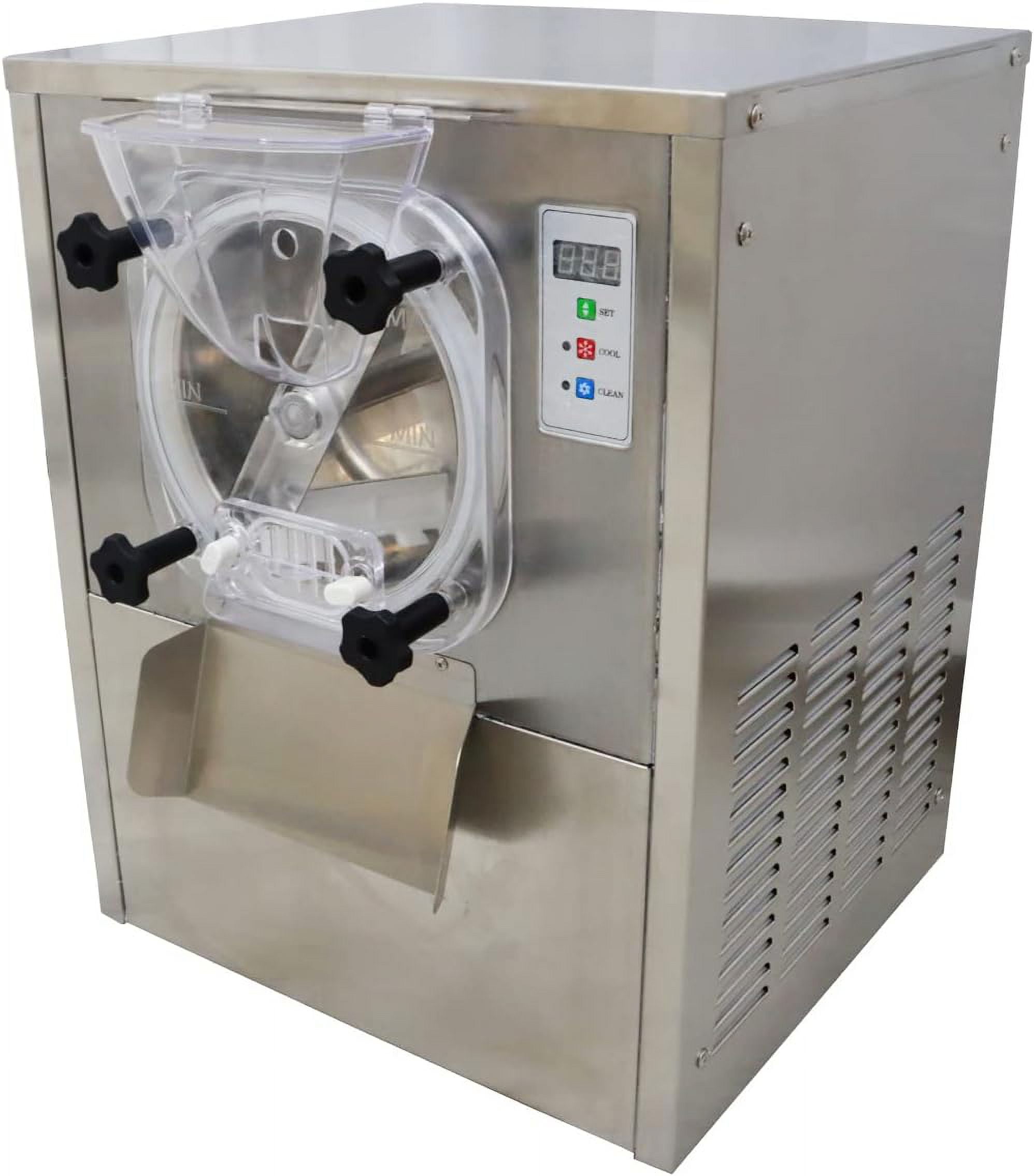 Commerical Hard Ice Cream Machine Gelato Freezer Stainless Steel for ...
