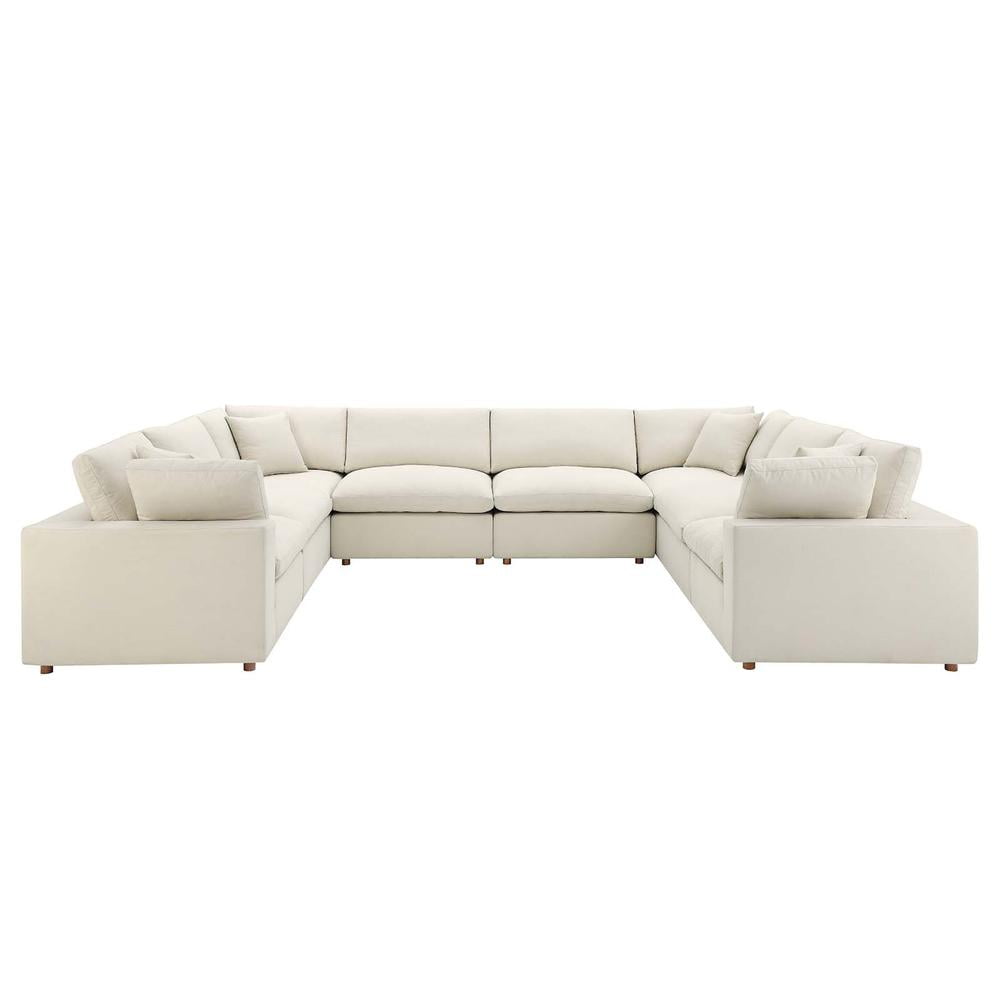 Commix Down Filled Overstuffed 8-Piece Sectional Sofa-EEI-3363 ...