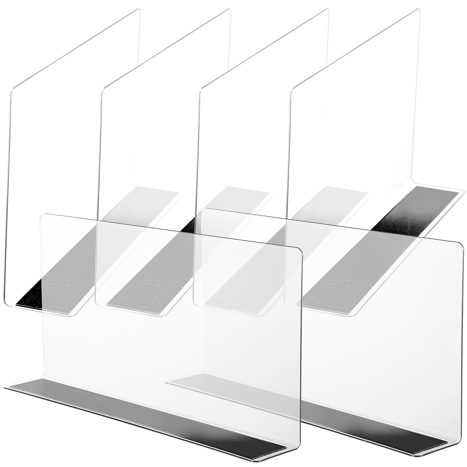 Commodity Clapboards,Shelf Divider,6 Pcs Shelf Dividers Transparent ...