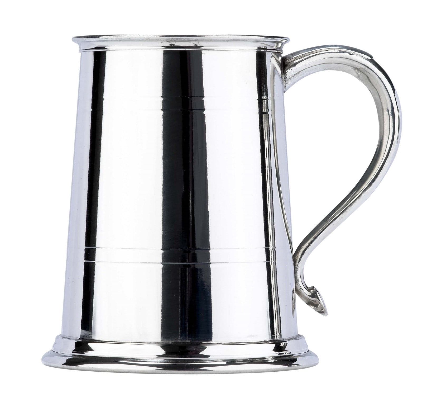 Commodore Fine English Pewter Tankard with Swan Handle Beer Mug Made in ...