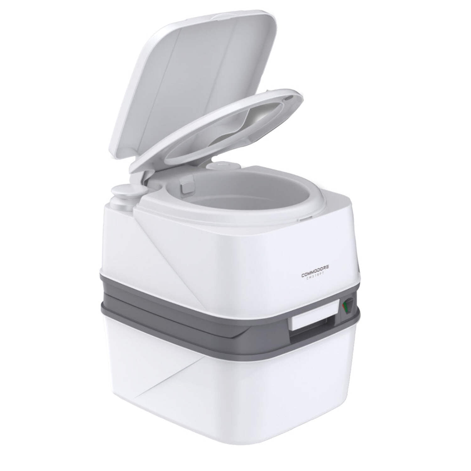 Commodore Premium Portable Travel Toilet - Injection Molded - 18L/4.75 ...