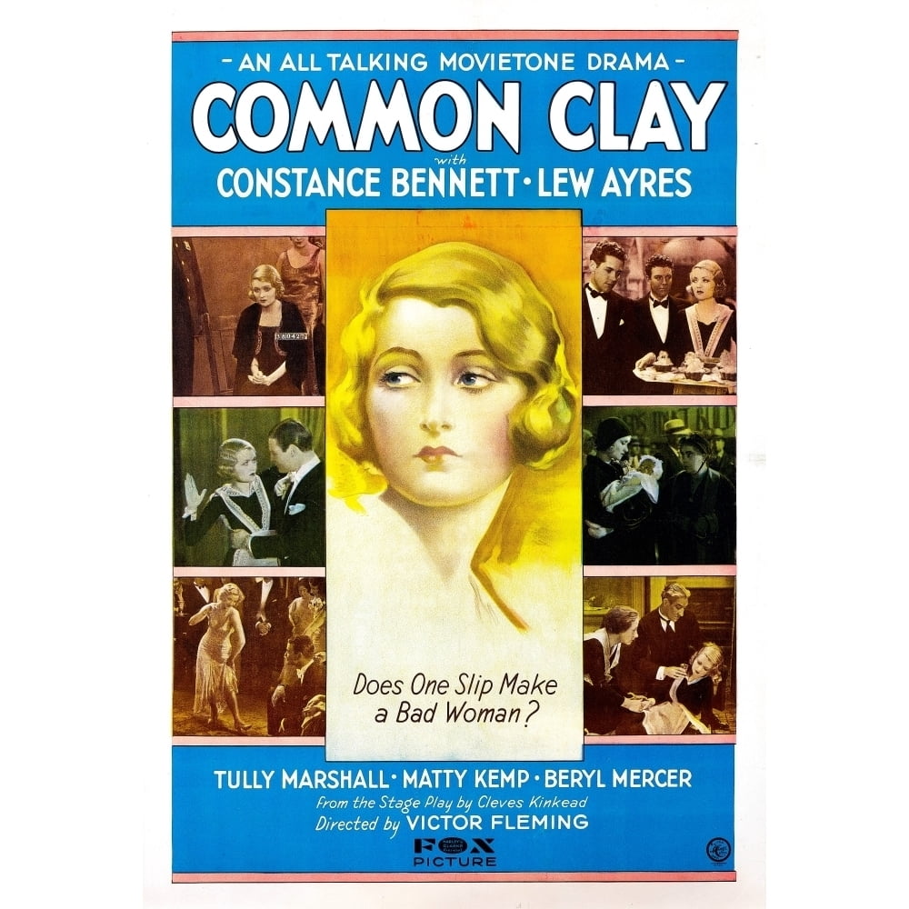 Common Clay Constance Bennett 1930 20Th Century Fox Tm & Copyright ...