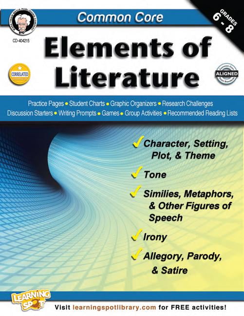 Common Core: Elements of Literature, Grades 6 - 8 (Paperback) - Walmart.com