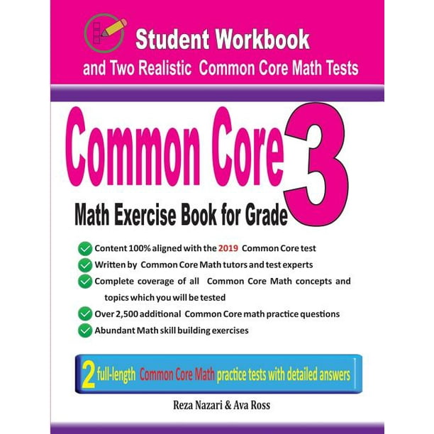 Common Core Math Exercise Book for Grade 3 : Student Workbook and Two ...