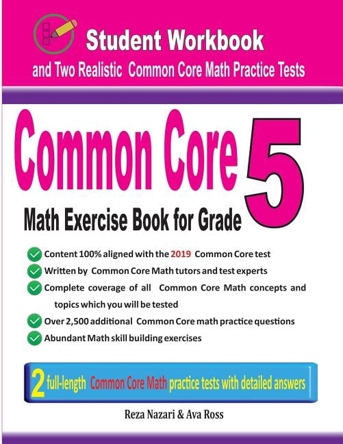 Common Core Math Exercise Book for Grade 5: Student Workbook and Two ...