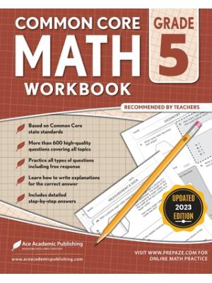 Common Core Math Workbook : Grade 5 - Walmart.com