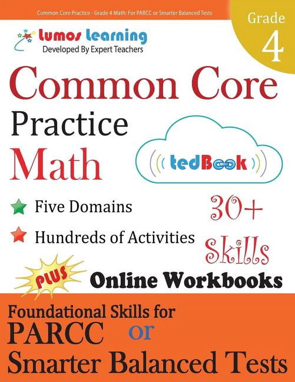 Common Core Practice - Grade 4 Math: Workbooks to Prepare for the Parcc ...