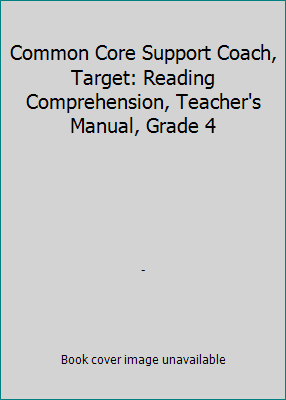 Pre-Owned Common Core Support Coach, Target: Reading Comprehension ...