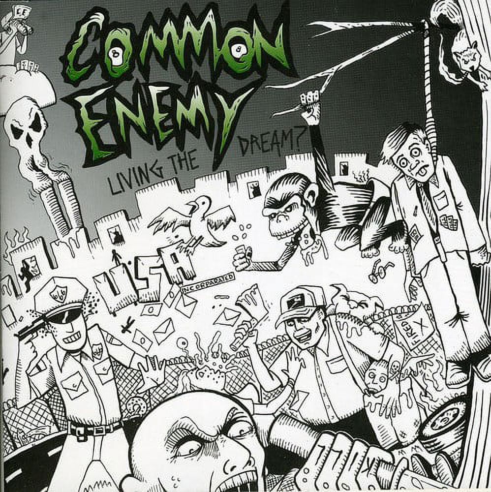 Common Enemy - Living the Dream - Punk Rock - CD - Walmart.com
