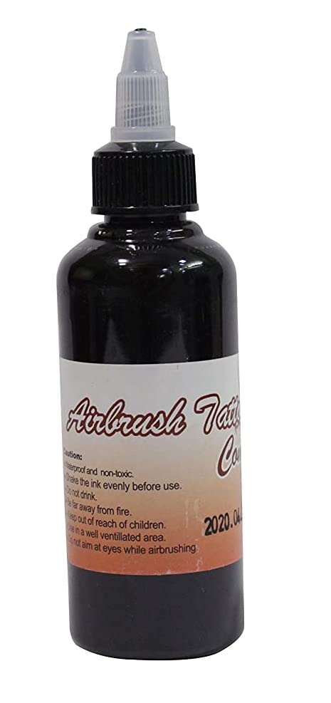 Common Ink Temporary Tattoo Airbrush - 100Ml (Black) - Walmart.com