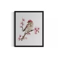 Common Redpoll Bird On Branch Watercolor Art Print Poster Wall Art ...
