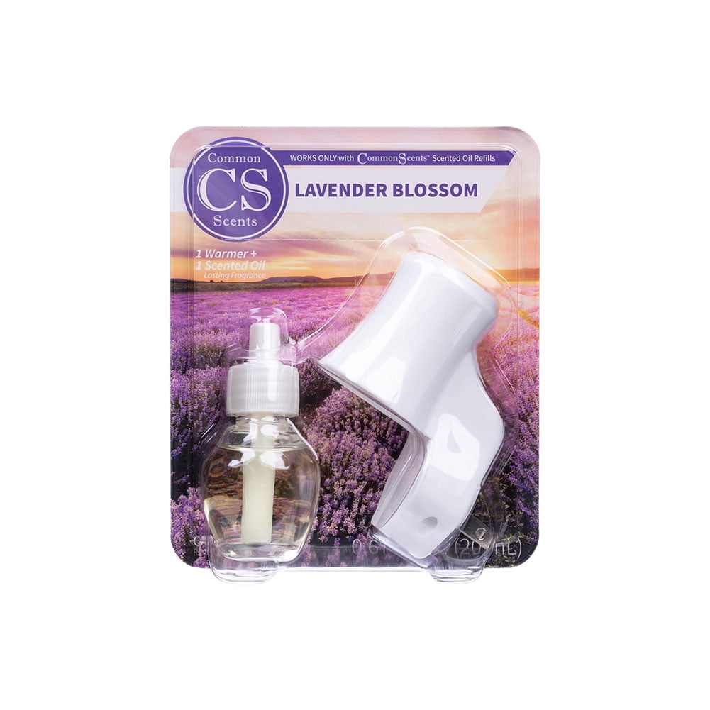 Common Scents Plug In Warmer w/Lavender Blossom Scented Oil 0.67oz ...