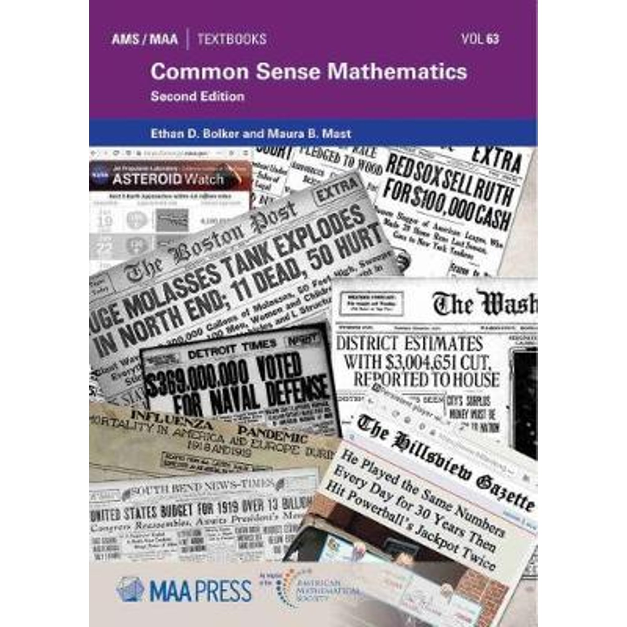 Pre-Owned Common Sense Mathematics: Second Edition (AMS/MAA Textbooks ...