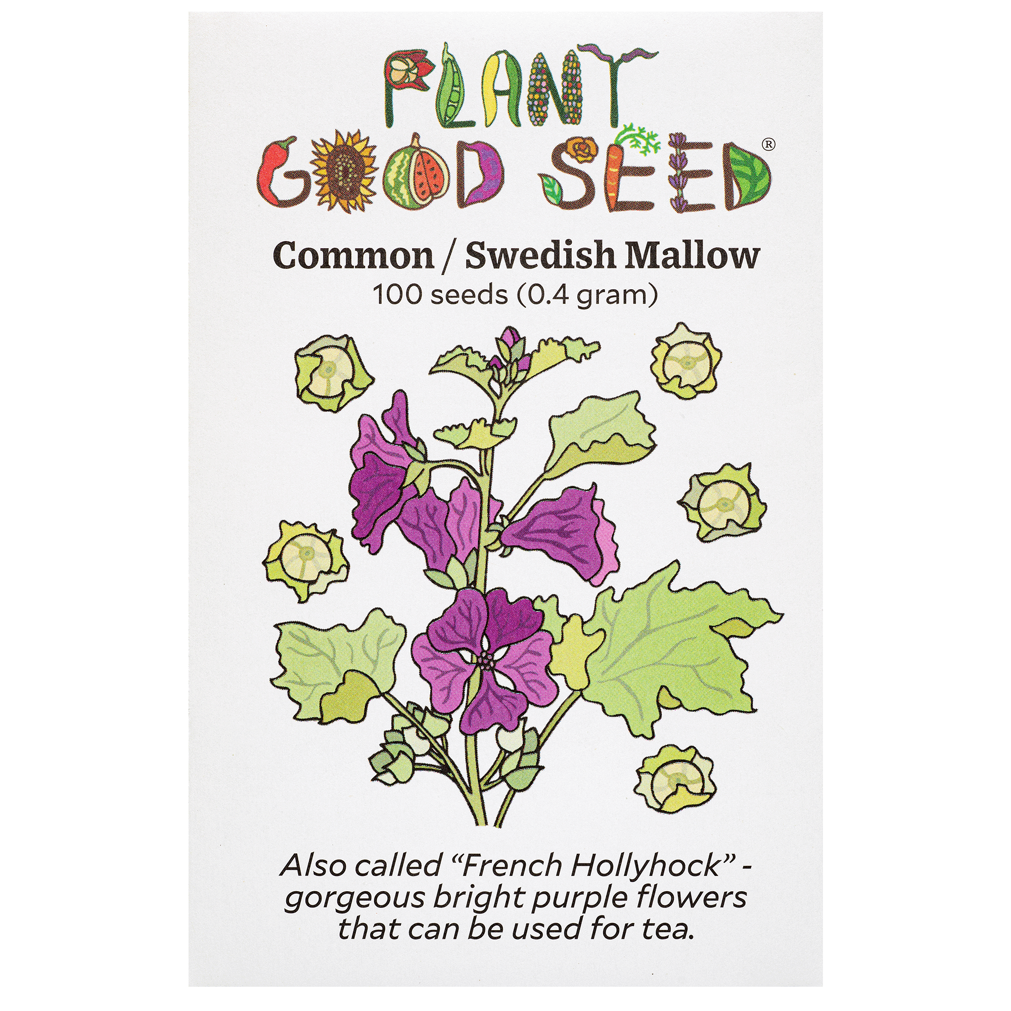 Common / Swedish Mallow Seeds - Walmart.com