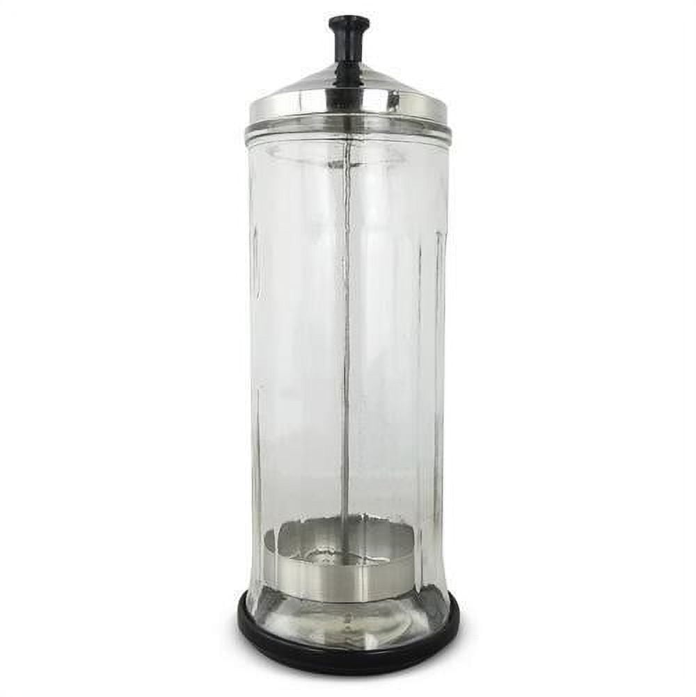 Common Wealth Glass Jar for Cleaning Barber Salon Styling Tools Shears ...