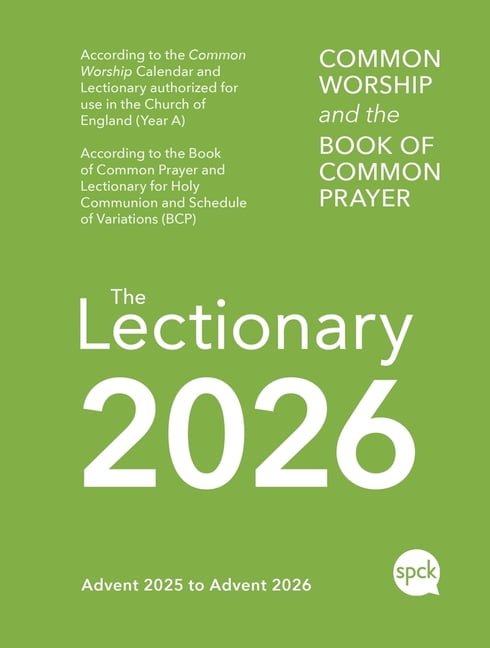 Common Worship Lectionary 2026: Church of England Liturgical Calendar ...