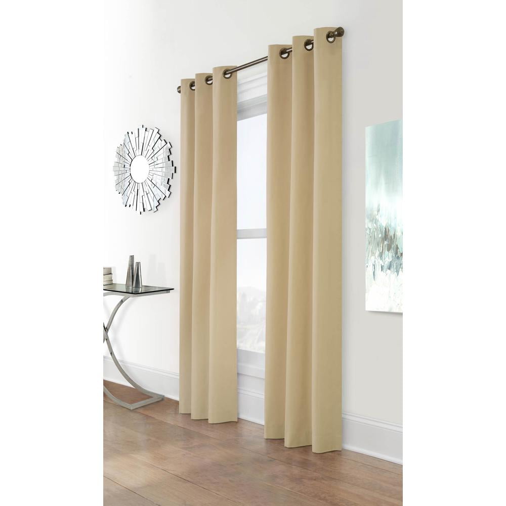 Commonwealth Thermalogic Weather Cotton Fabric Grommet Top Panel Pair ...