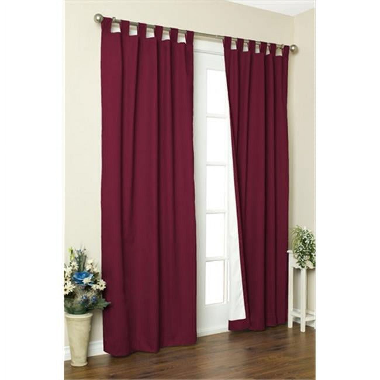 Commonwealth Thermalogic Weather Cotton Fabric Tab Panels Pair - 80x84 ...