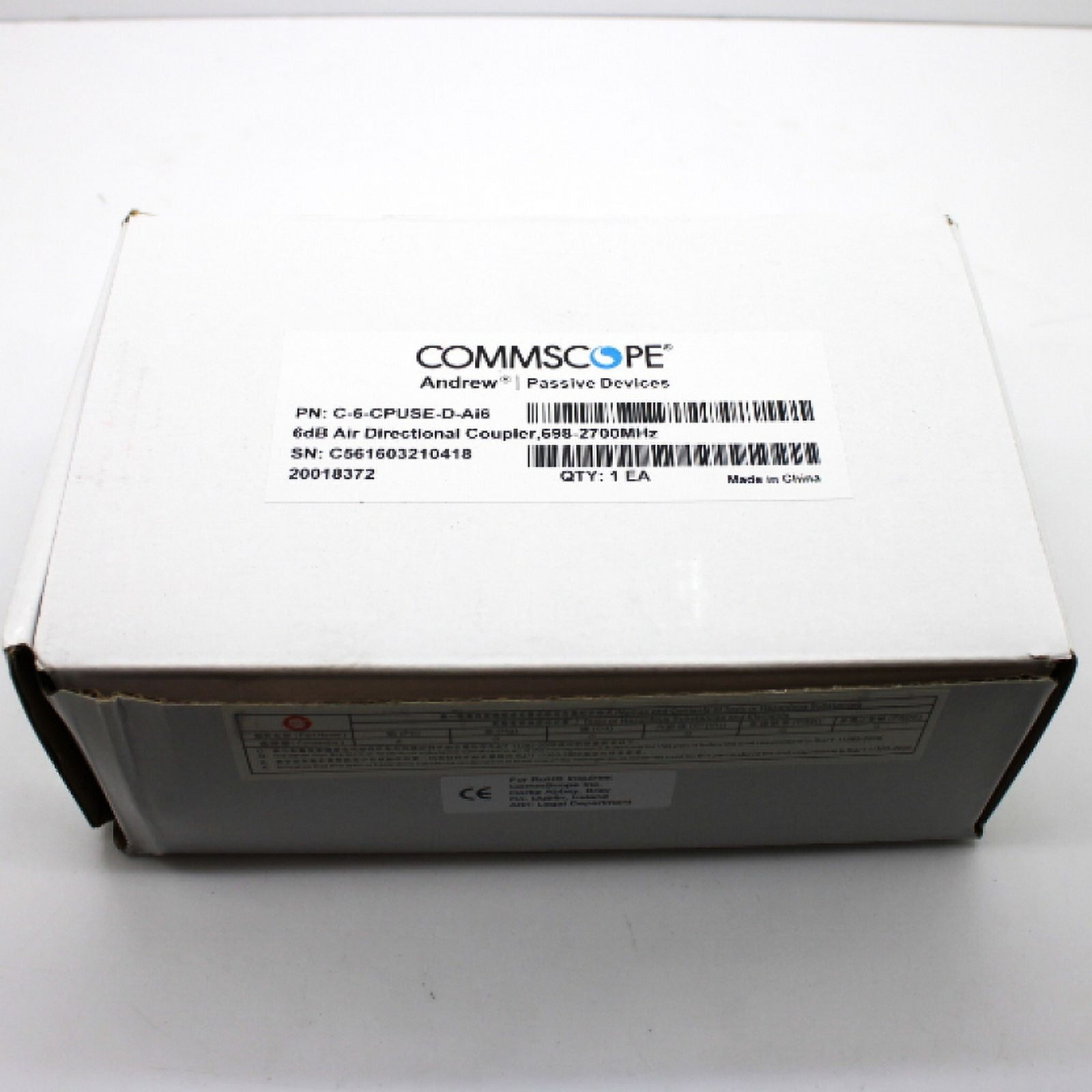 Commscope 6dB Air Directional Coupler 555-2700NHz C-6-CPUSE-D-AI6 ...