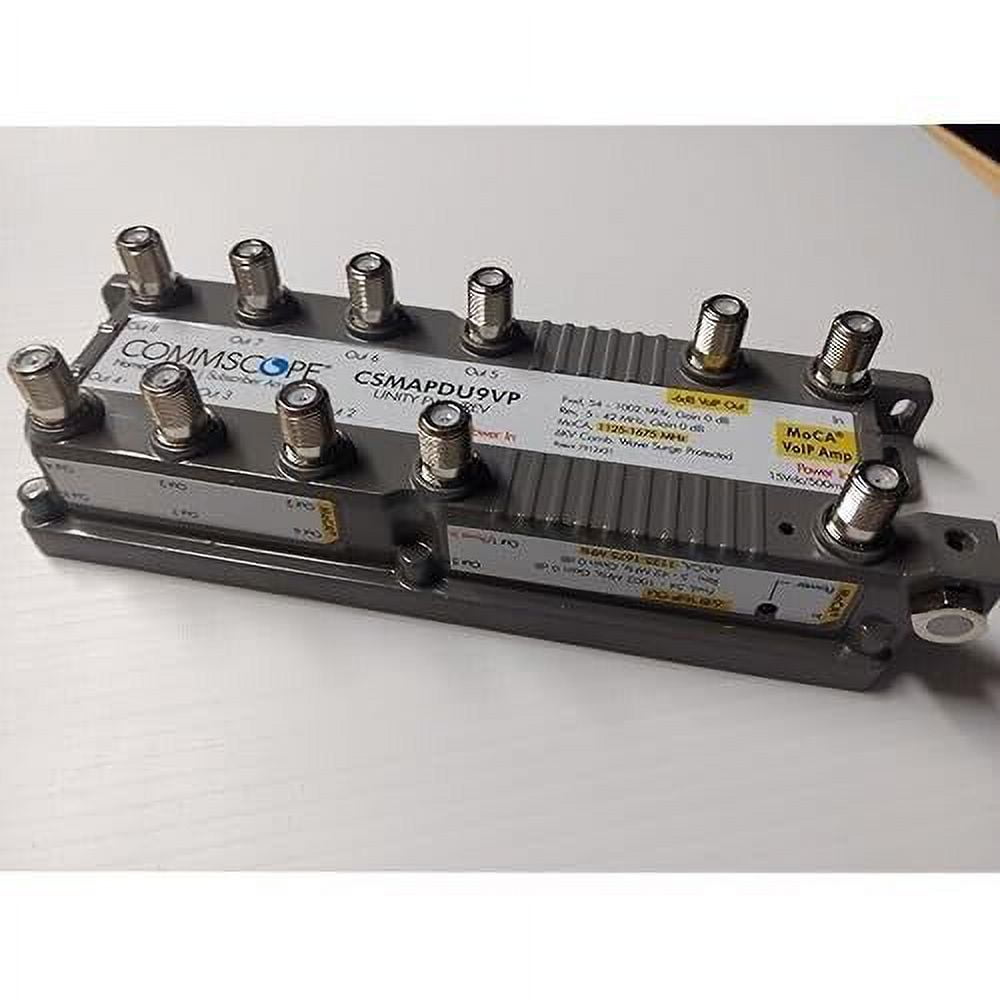 Commscope CSMAPDU9VPI 9-Port Moca Home Connect Passive VoIP Amplifier - Gray - Walmart.com