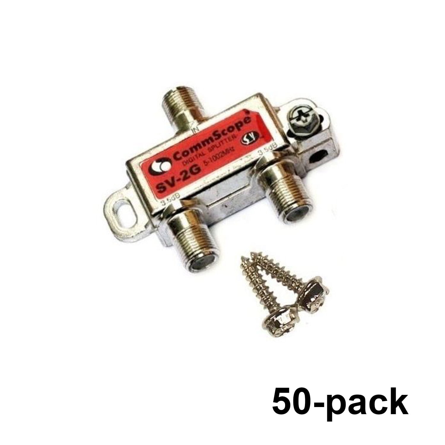 Commscope Digital SV-2G 2-Way Coaxial Splitter 5-1000mhz - 50 Pack ...