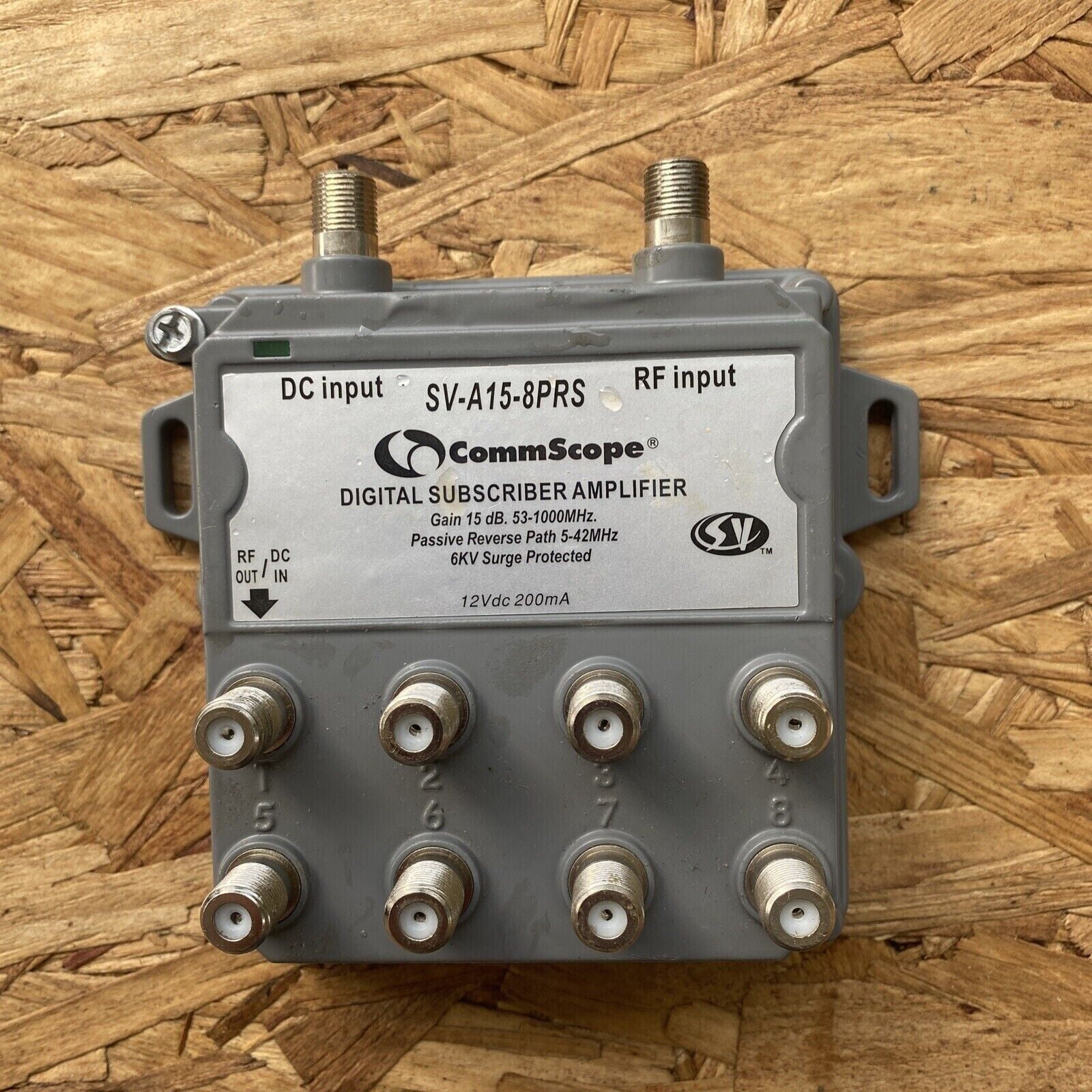Commscope SV-A15-8PRS-1 Sat Reception Booster Digital Subscriber ...