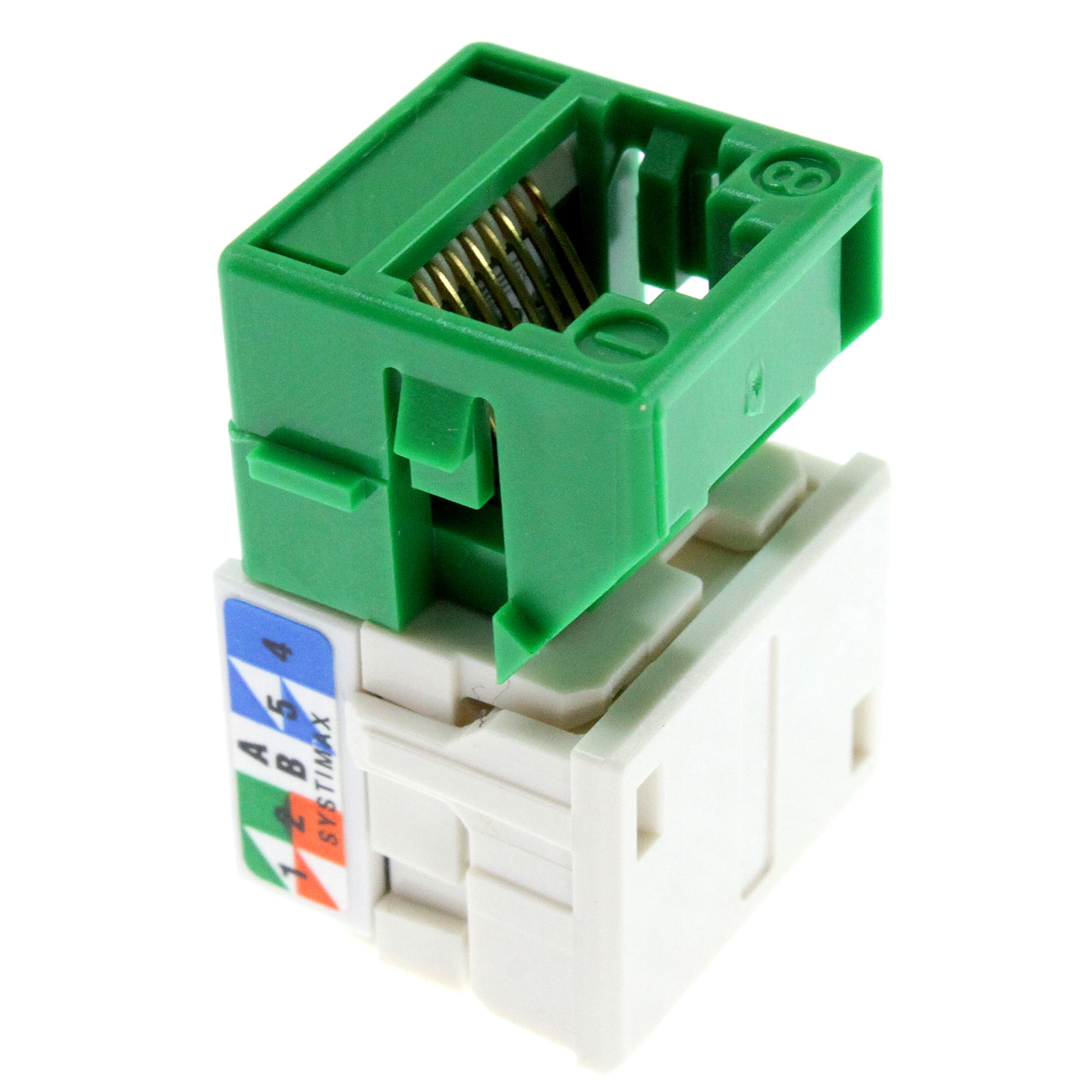 Commscope Systimax MPS100E-226 Powersum CAT5E UTP RJ45 Ethernet Jack ...