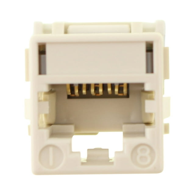 Commscope UNJ600-AL Category 6 Ethernet Jack, Uniprise CAT6 Jack ...