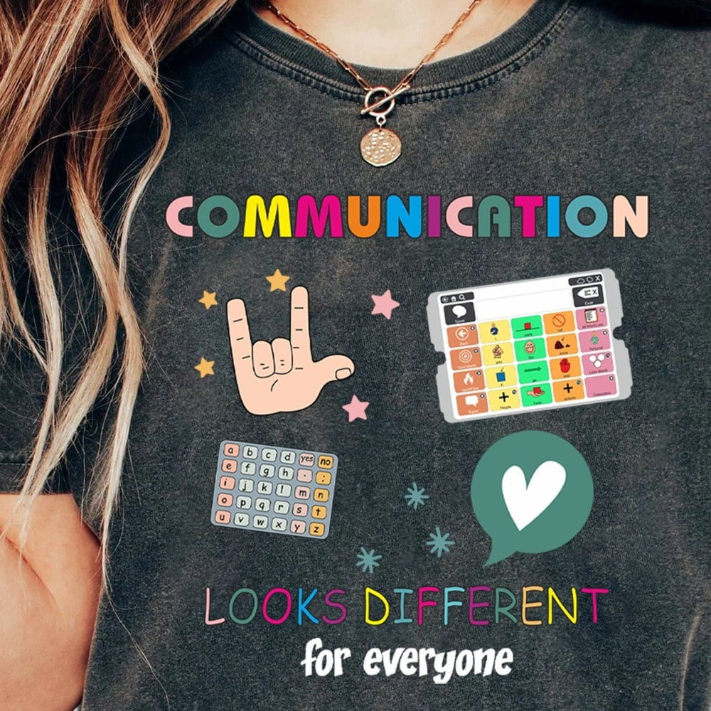 Communication Is Different Shirt, Speech Therapy, Speech Pathologist ...