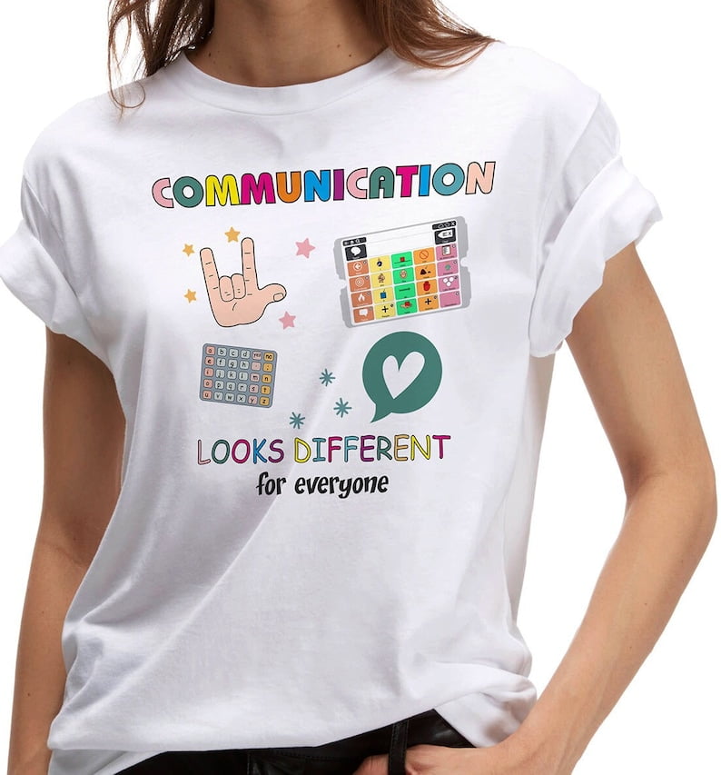 Communication Is Different T-shirt – SLP Speech Therapy Audiology Gift ...